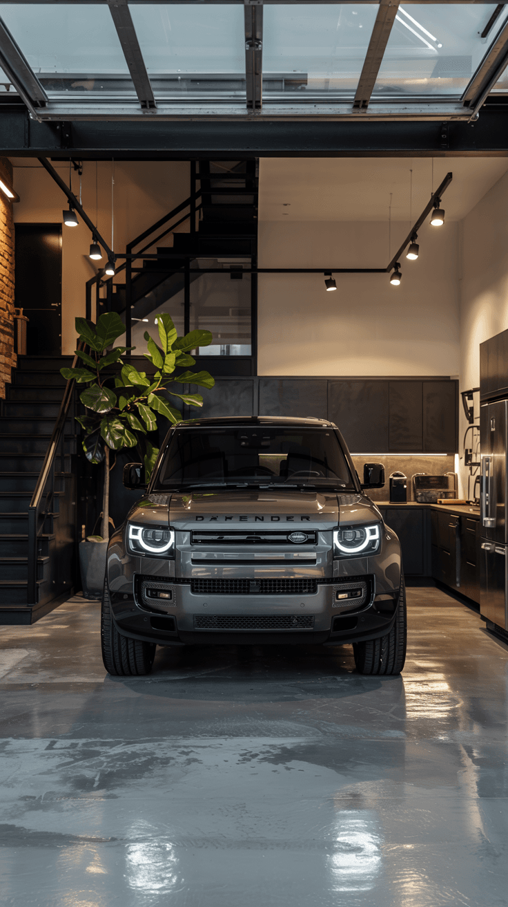 10 Sleek Garage Loft Designs That Take Industrial Luxury to the Next ...