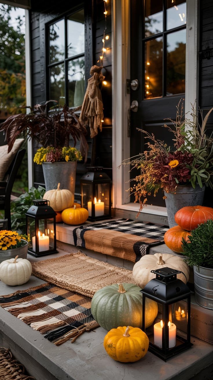 16 Outdoor Fall Decor Ideas to Instantly Cozy Up Your Porch & Garden ...