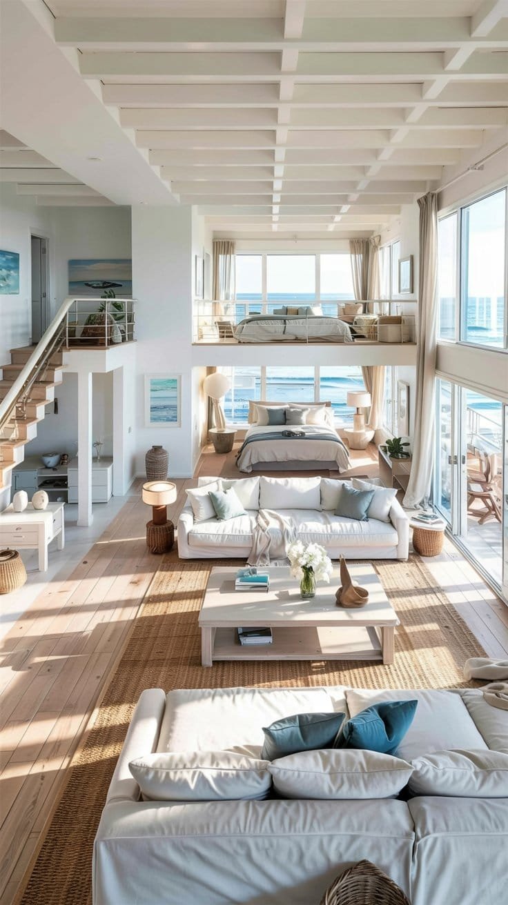 Beach House Living Room Magic That Feels Like Endless Summer - Shinku ...