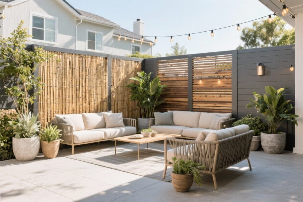 10 Affordable Outdoor Privacy Screens That Look High-end - Shinku Studio