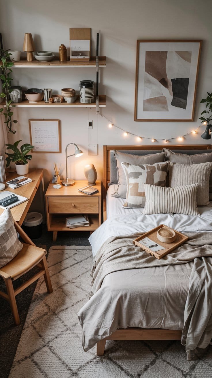 15 Cozy College Dorm Room Ideas That Feel Warm, Personal & Lived-in ...